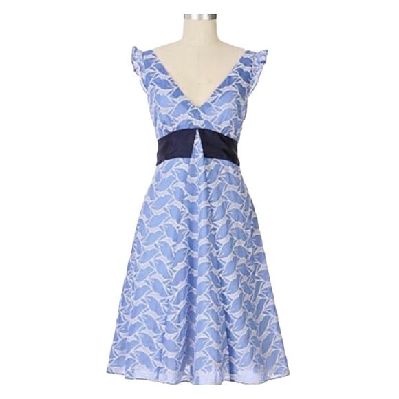 Anthropologie | Dresses | Anthropologie Lithe Womens Size 6 Waterleaf ...